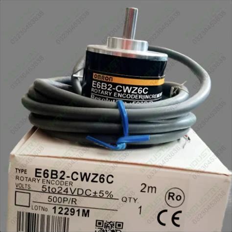 Omron E6b2 Cwz6c 500p R Rotary Encoder In Pakistan Industryparts Pk