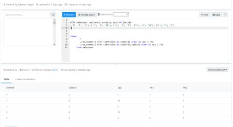 sql partition by multiple expressions stack overflow