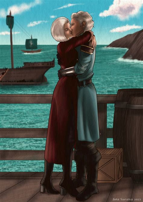 Baela Targaryen And Alyn Velaryon Trono Di Spade Spade
