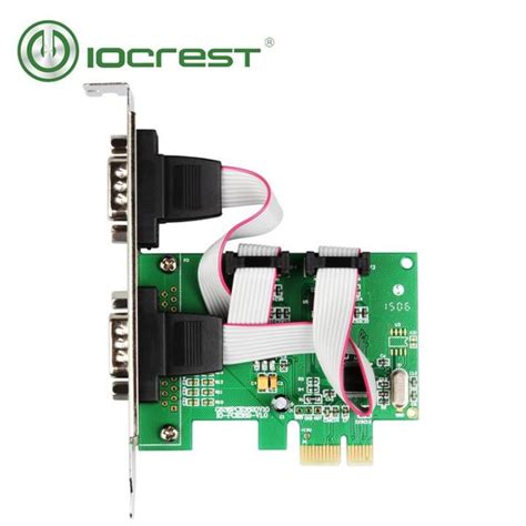 PCI Express Ports Serial Rs Db Controller Card PCI E X Dual Port I O Adapter