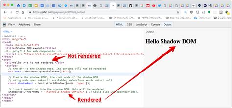 The Shadow DOM HTML Game
