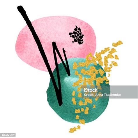 비취 추상 미술 텍스처 배열 수채화 배경 옐로우 핑크 그린 핸드 그린 일러스트와 골드 미니멀 한 라인 요소 미리 만들어진 컴포지션 디자인 프린트 명함 로고 포스터 0명에