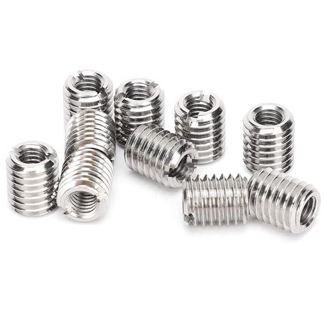 Thread Reducer M10 To M6 10pcs Insert Nut Reducing Repairing M6x10