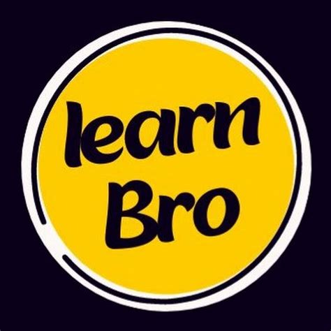 Learn Bro Youtube