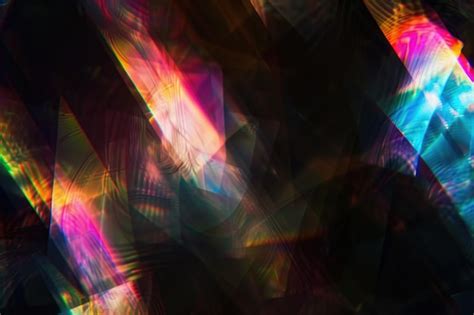 Premium Photo Prismatic Diffraction Effect Photo Overlays Perfect For Adding Vibrant Colorful