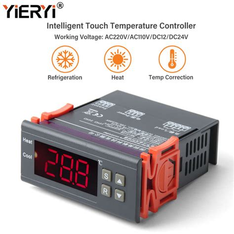 Yieryi Temperature Controller Thermostat Digital Temperature Switch