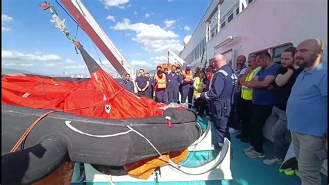 Life Raft Traininghow To Lower Life Raft How To Use Life Raftlife
