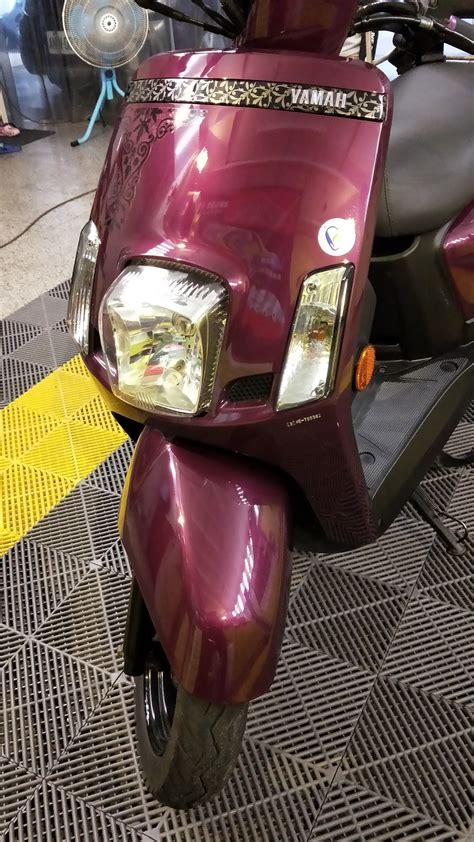 永達鍍膜車體美研 新莊店 快6年的機車，變成這樣，是想怎樣😄 璀璨鍍膜 鏡面拋光
