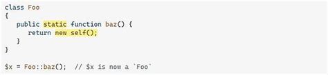 فرق Self با Static یا Late Static Binding در Php ویرگول