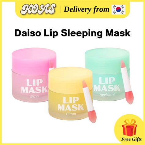 Daiso Korea Lip Sleeping Mask 20g 3scents K Beauty Shopee Singapore