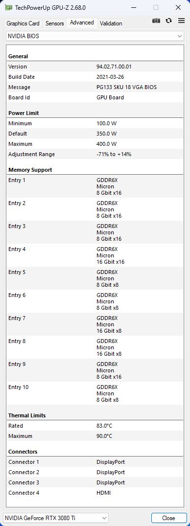 Gpuz Advanced Nvidia Bios