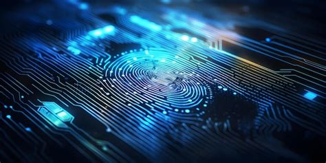 Premium Photo Utilizing Advanced Fingerprint Encryption In