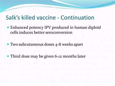 Polio Vaccines Types And Differences Pptx