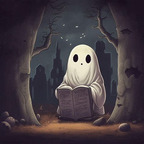 Premium Photo Cute Ghost