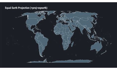Quick Hit Using The New Equal Earth Projection In R Rud Is
