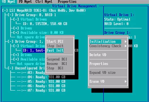 Lsi Megaraid 9361 8i Bios Configuration Utility •
