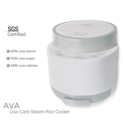 ava low carb steam rice cooker 2l 4l low sugar desugarizing starch