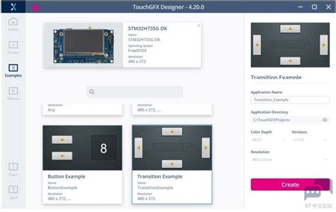 基于stm32gui touchgfx 屏幕切换功能经验分享 stm32团队 st意法半导体中文论坛
