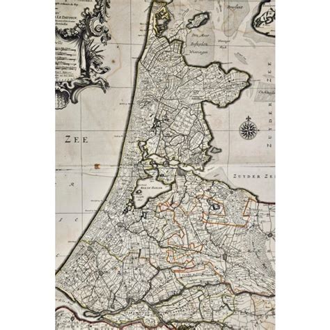 Nicholas Sanson Dabbevillenorth Holland Netherlands A Large 17th C