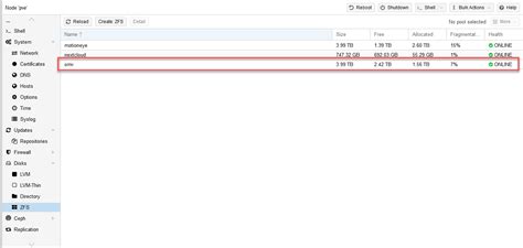 how to add zfs disk without loosing data general openmediavault