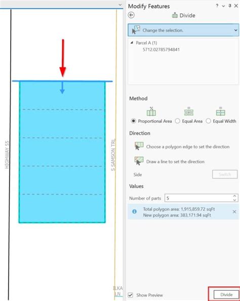 How To Quickly Divide A Polygon Into Equal Areas In ArcGIS Pro Geospatial Training Services