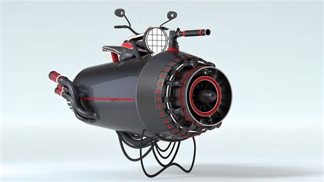 Hover Concept Bike 3d Model 3d Model Cgtrader