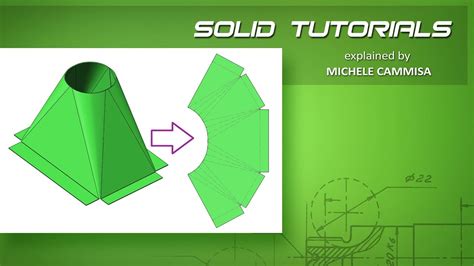 SOLIDWORKS Sheet Metal Hopper Tramoggia YouTube