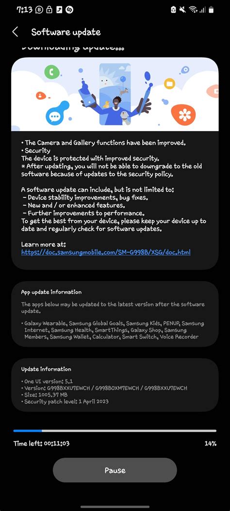 New Update One Ui 5 1 Just Got It R S21ultra