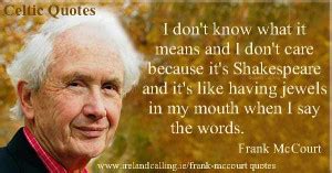 Frank Mccourt Quotes Quotesgram