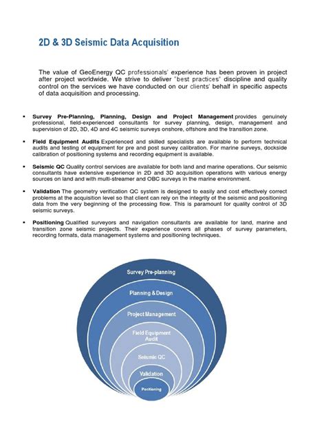 2d And 3d Seismic Data Acquisition Pdf
