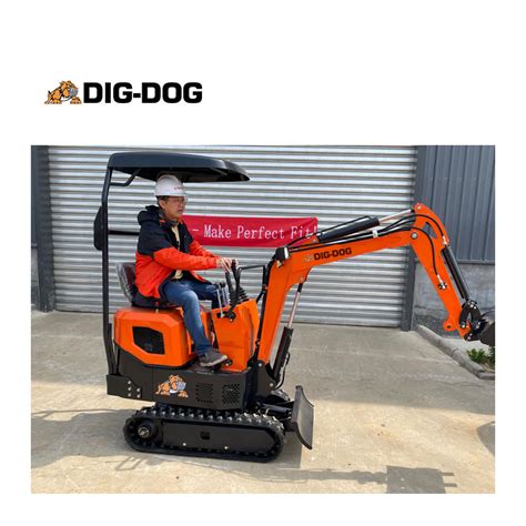 China Mini Excavator 1 Ton Micro Trackhoe Digger Small Home Backhoe