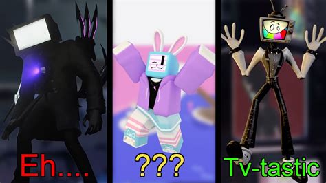 Tv Head Characters Ranked Youtube
