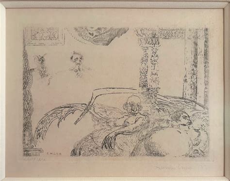 Maintenant Via Artauction Online James Ensor Luxure