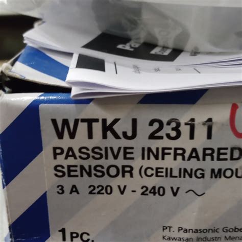 Jual Panasonic Wtkj2311 Passive Infared Sensor Kota Bandung Nayla Elektrik Tokopedia