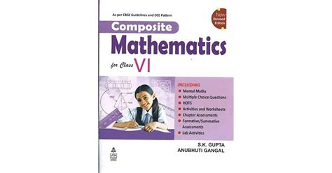 Composite Mathematics For Class 6 By Sk Gupta