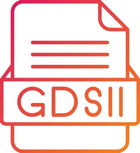 gdsii file format icon 29148695 vector art at vecteezy