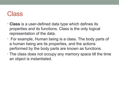 Object Oriented Programming Introduction Pptx Free Download