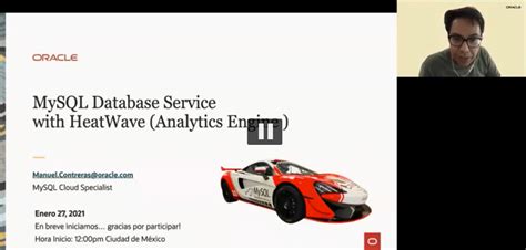Introducción A Oracle Mysql Database Service Y Heatwave