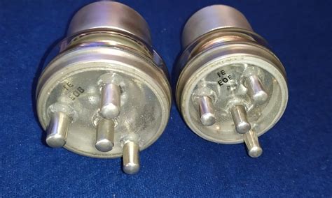 2 X Qbl4800 4x500a Transmitting Tetrode Tubes Air Cooler Testd Fil