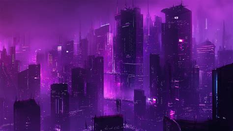 Pin By M Q On Inspiring Scenes Streets Purple Wallpaper Hd Dark