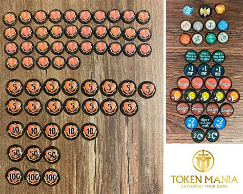 Massive Darkness 2 Token Unofficial Product Etsy