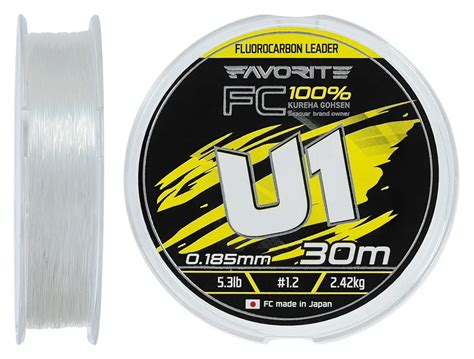 Флюорокарбон Favorite U1 Fc 30m 120185mm 53lb242kg 16931209
