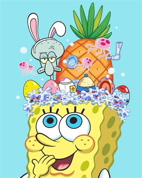Spongebob Easter Spongebob Easter Cartoons Spongebob Wallpaper