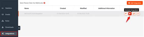 how to create a microsoft excel integration mailparser