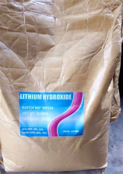 Lithium Hydroxide Is Used To Absorb Unwanted Gas The Scrubbers Use