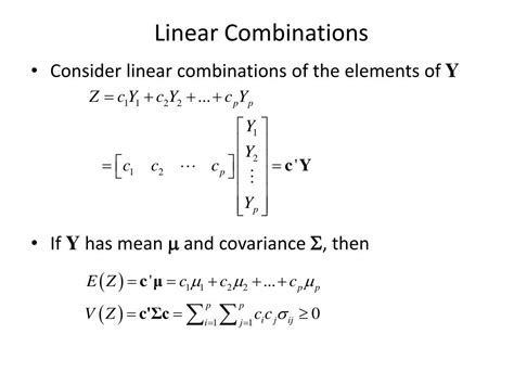 Ppt Multivariate Data And Matrix Algebra Review Powerpoint Presentation Id 2002931