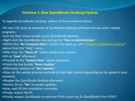 PPT Troubleshooting Ways To Fixed QuickBooks Error PS PowerPoint Presentation ID