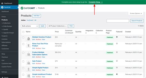 getting started with surecart surecart