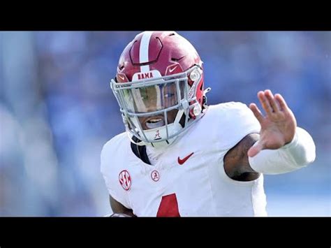 Alabama Qb Jalen Milroe Full Sophomore Season Highlights Youtube