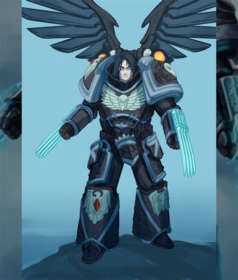 Vitaly Perevoshikov Corvus Corax Warhammer 40k Fanart